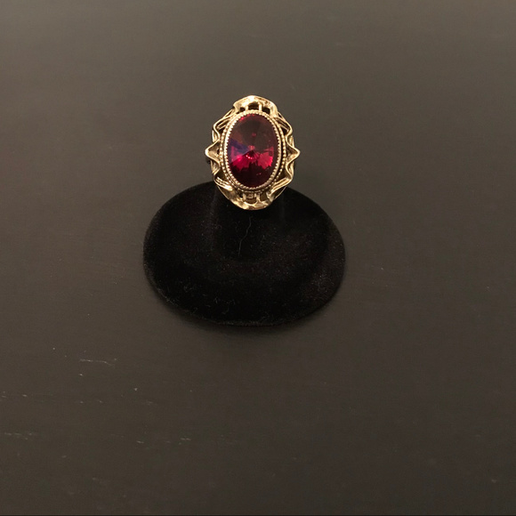 Whiting & Davis | Jewelry | Vintage Whiting And Davis Crystal Ring ...